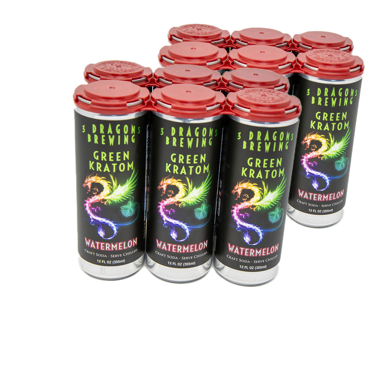 Green Strain Botanical Soda (Watermelon) – 3 Dragons Brewing